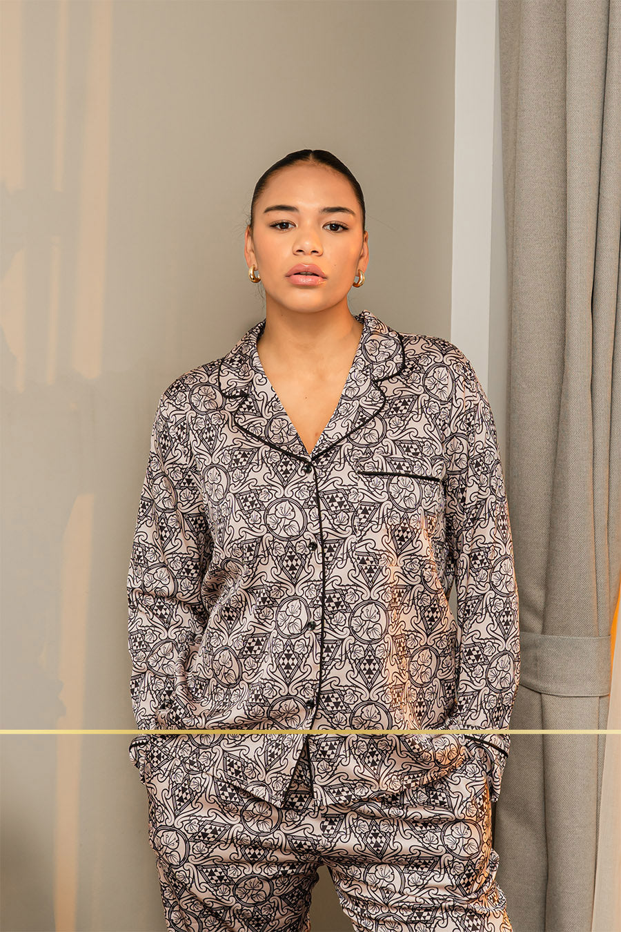 MĀREIKURA SLEEPWEAR SET | Uira Luxury NZ Designed Maori Clothing